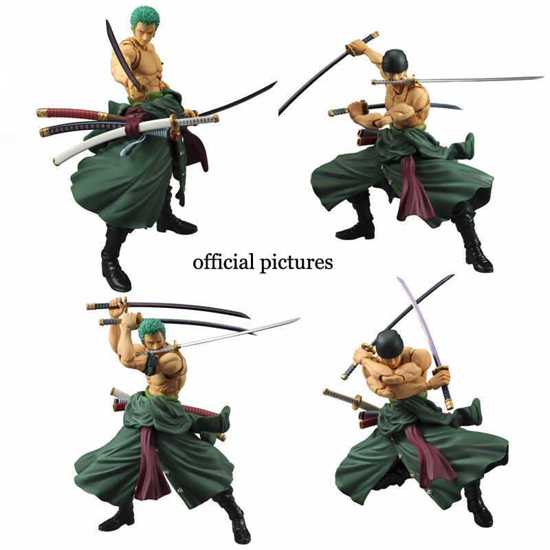ONE Anime PIECE Joints Movable Roronoa Zoro Action Figure Heroes DIY ...