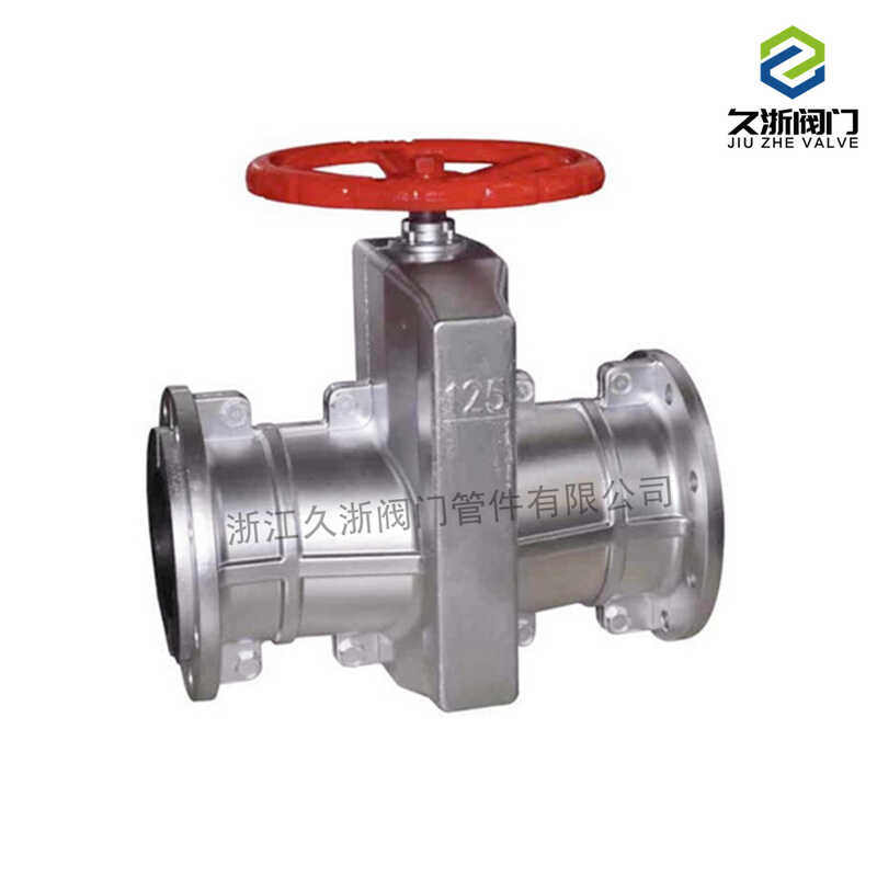 Gj41x-10L Aluminum Alloy Pipe Clamp Valve, Slurry Dust Particle Slurry ...