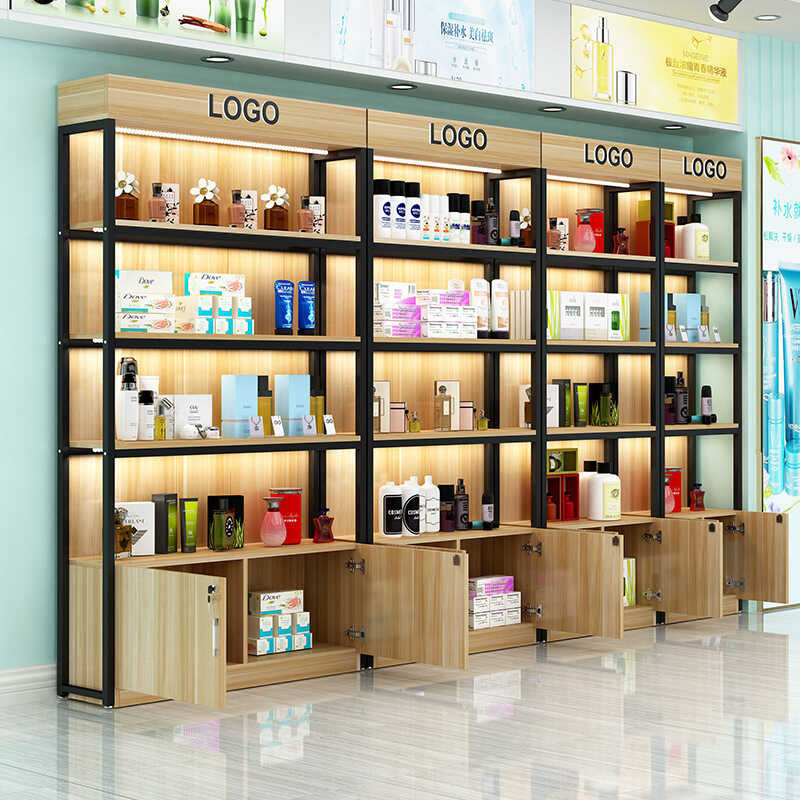 Supermarkets, Cabinets Display, Cosmetics Appliances, Small Stores, Shelves With Different D99 ...