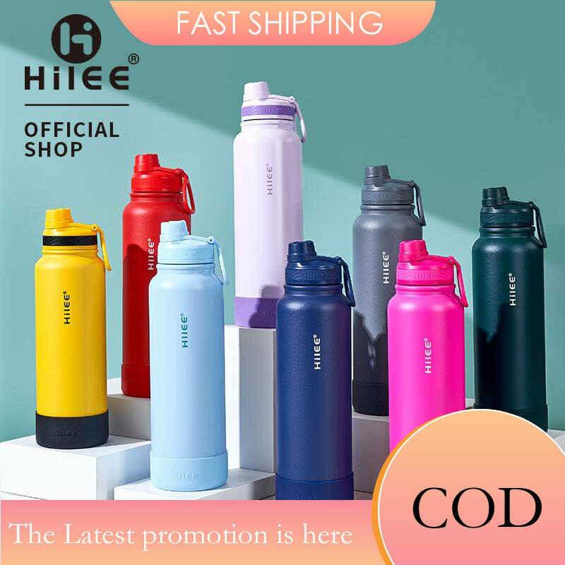 Hilee Flask · Wide Mouth With Free Boot Flip Spout Lid Flexible Cap ...