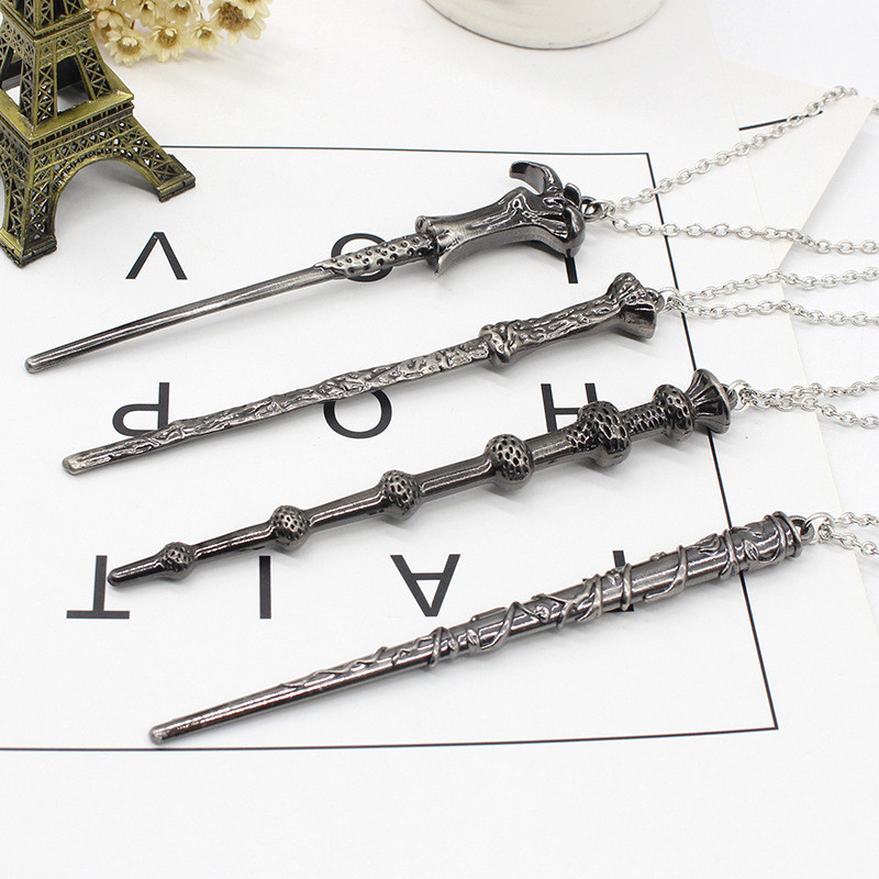 Harry Potter Voldemort Hermione Wand Necklace Student Hogwarts Preppy ...