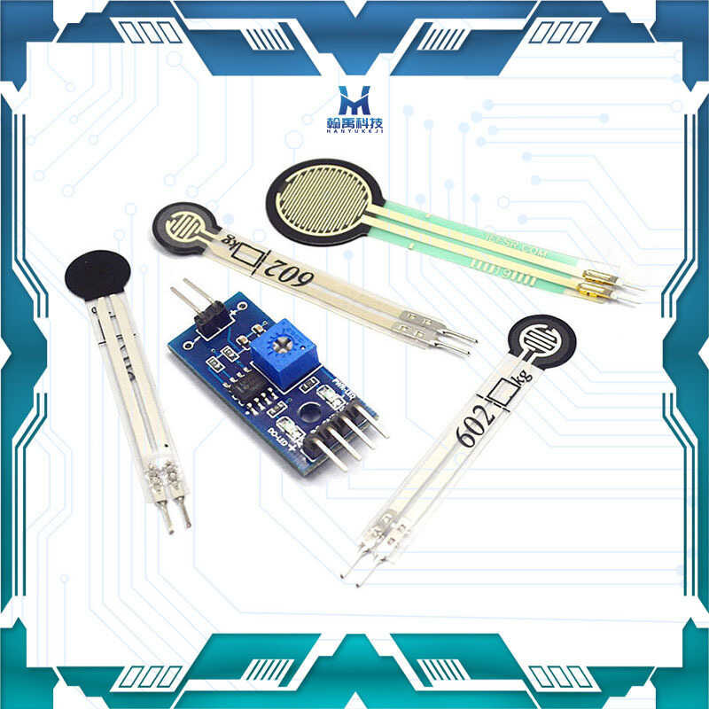 FSR402 RFP602 Resistive Thin Film Pressure Sensor Pressure Switch Long ...