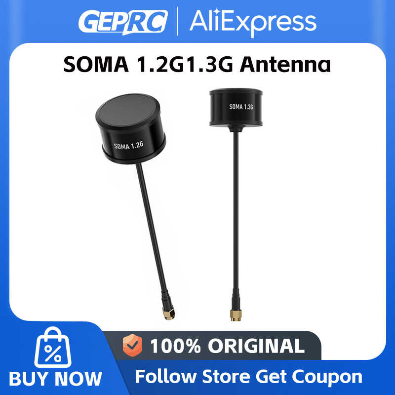 GEPRC 3 55 SOMA 1.2G/1.3G Antenna Long Version Suitable RHCP SMA DIY RC ...