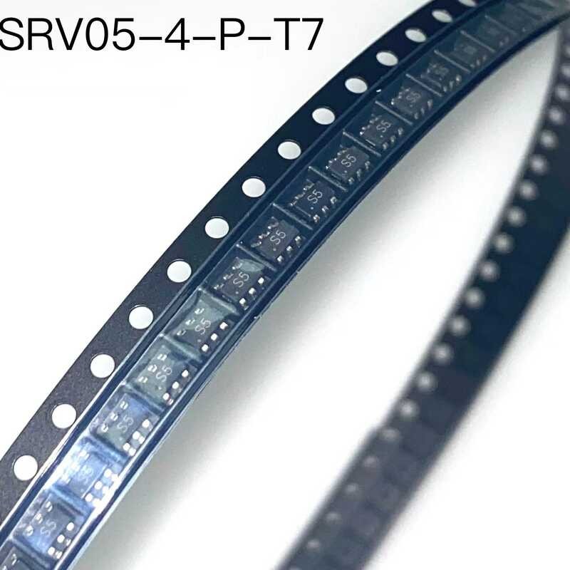 Original SRV05-4-P-T7 SOT23-6 silk screen S5 SRV05-4 ESD electrostatic protector | Shopee ...