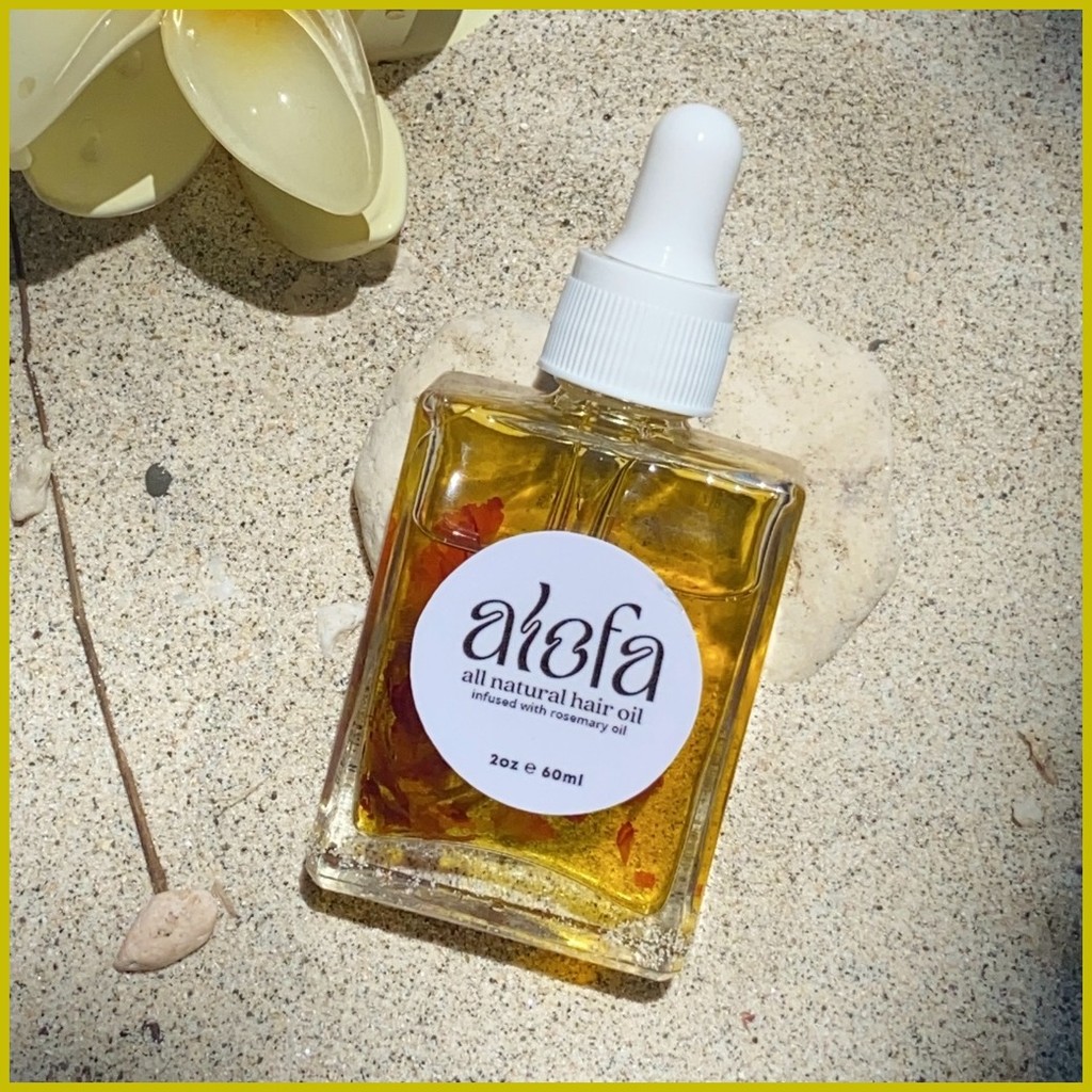 ♂ ♠ Alofa Haircare Natural Hair Growth Oil (Infused w Rosemary Oil ...