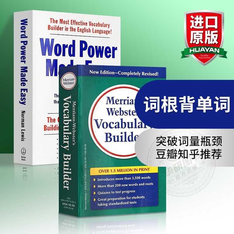 Word Power Made Easy+Merriam Webster's Root and Root Dictionary ...