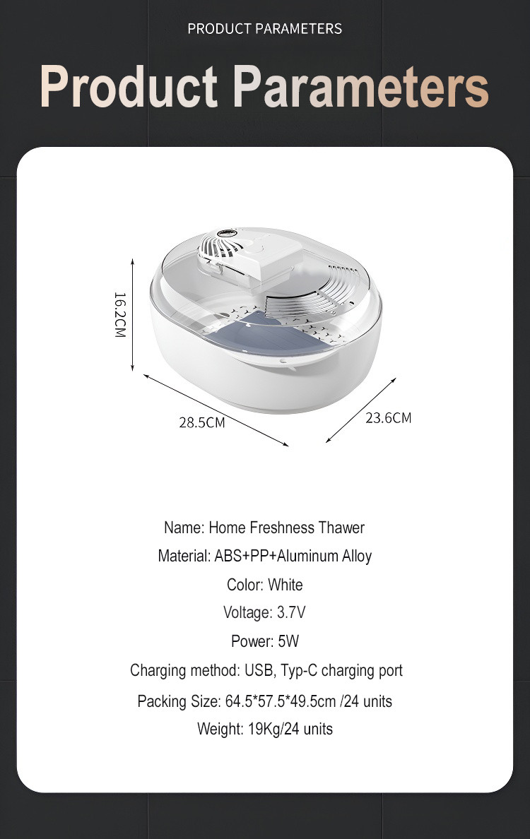 【6-In-1 Atomized Quick Thawing Artifact】Atomizing Thawing Machine ...