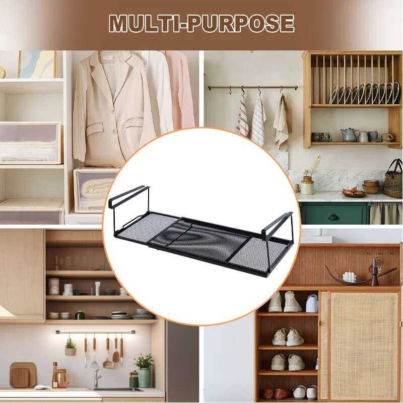 Multi f0c Functional Under Table Shelf, Cabinet, Shoe Rack, Expandable ...