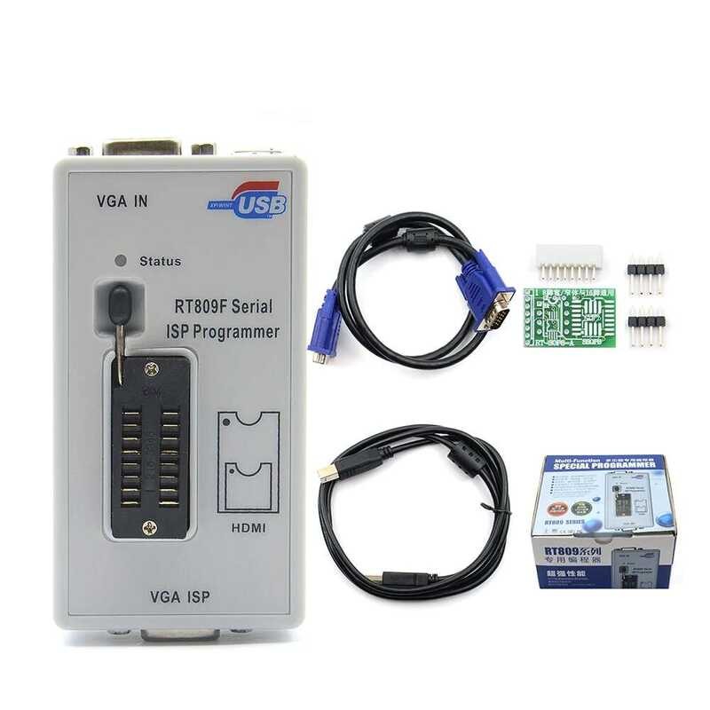 Original 1 F Rt809f Serial ISP Programmer VGA LCD With Rt-Sop8-A Simple ...