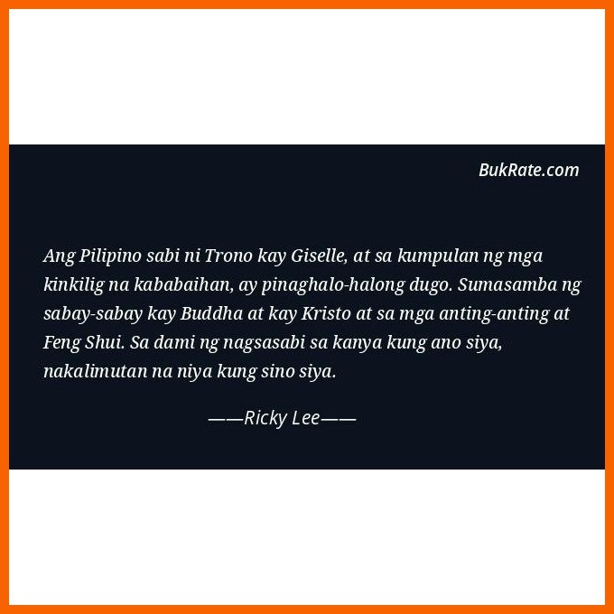 Si Amapola sa 65 na Kabanata (New Cover) - Ricky Lee | Shopee Philippines