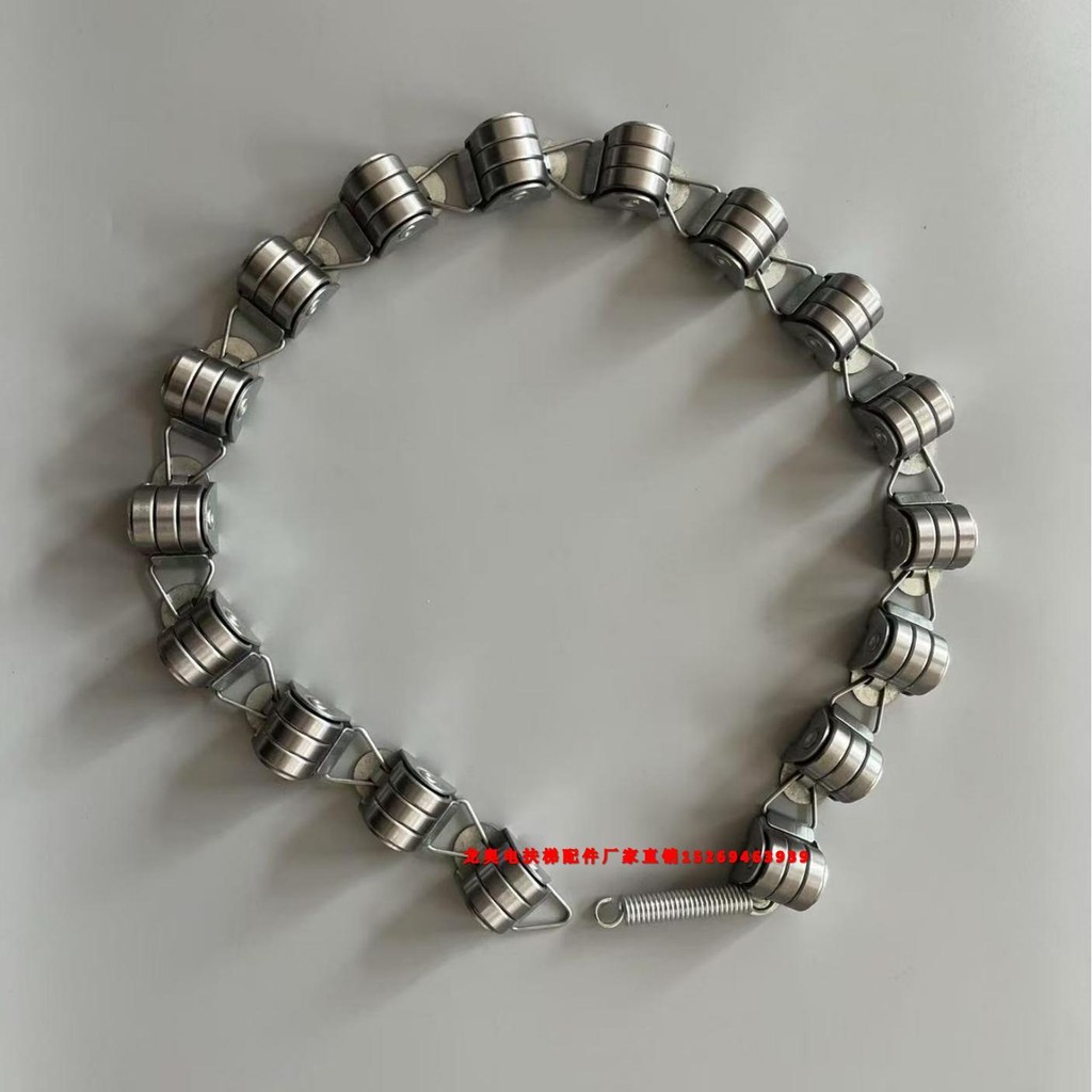 Escalator rotary chain pulley group Otis handrail belt 17 section three ...