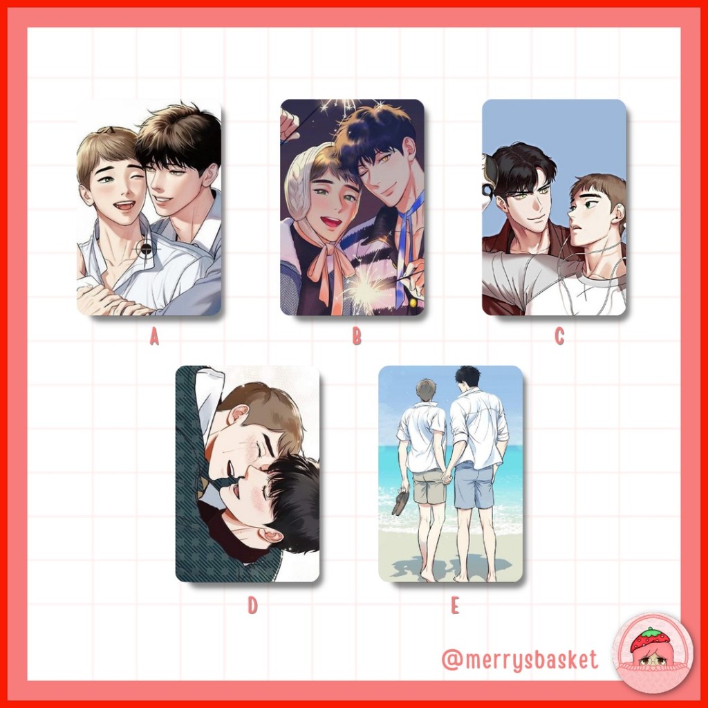 5 PCS SET] BJ ALEX WEBTOON MANHWA PC PHOTOCARDS UNOFFICIAL FANMADE LOMO | Shopee Philippines