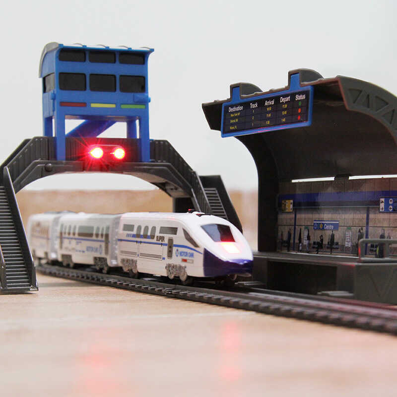 2A Train Model, 3 High-Speed Rail Track Toy, True Harmony, Electric ...