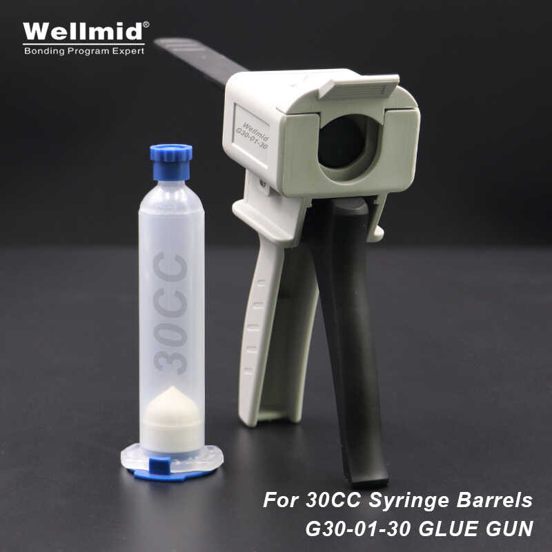 Glue Manual For 30cc Syringe Barrels Single Component 1K PU Epoxy Solder Paste Sealant Portable ...