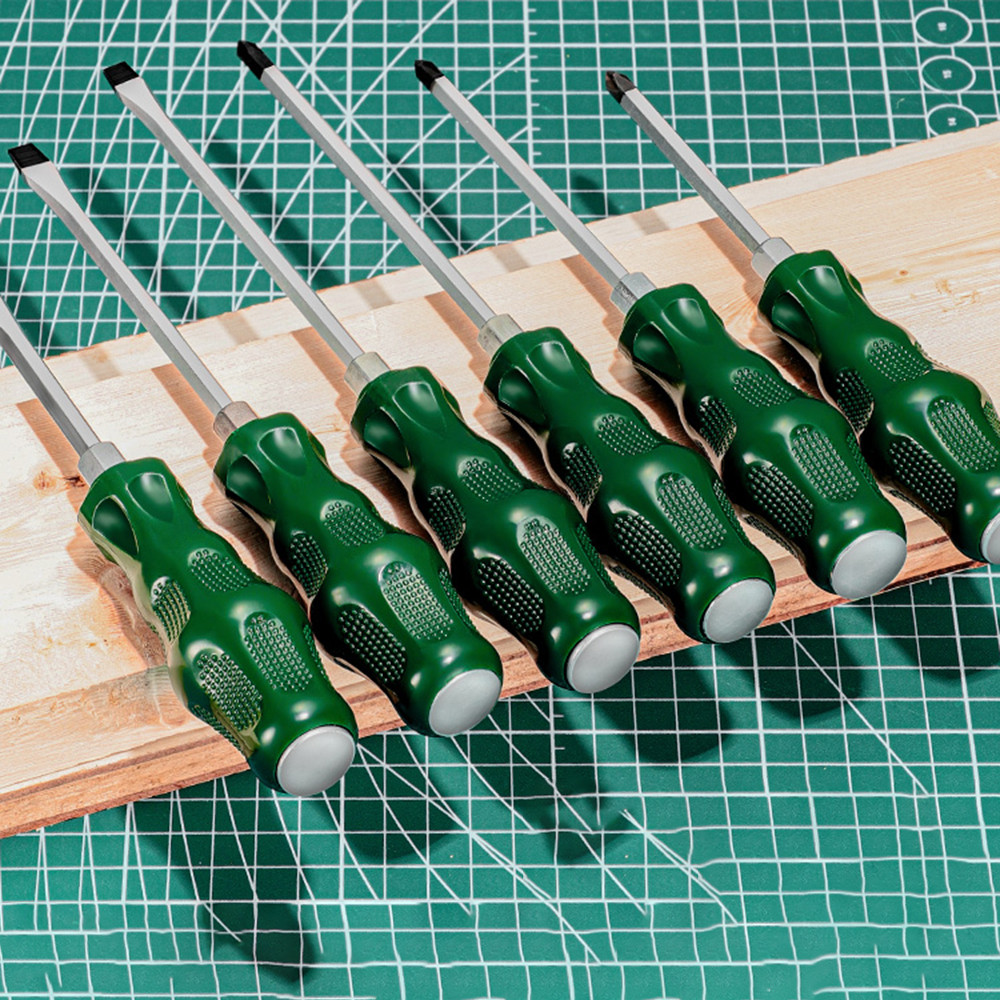 1Pcs One Word/Cross Manual Hardware Tools Non-Slips Hexagonal Handle ...