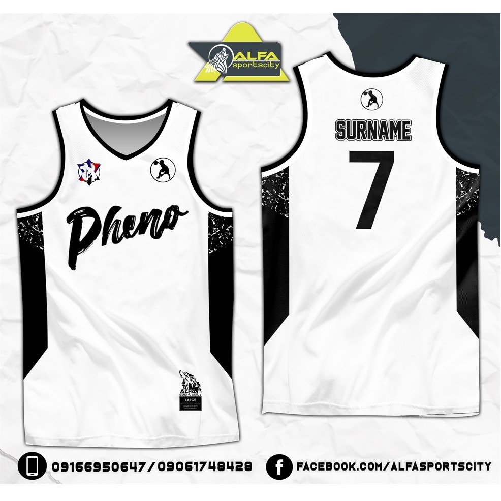 ALFA PHENO DESIGN - FULL SUBLIMATION BASKETBALL JERSEY UPPER ONLY ...