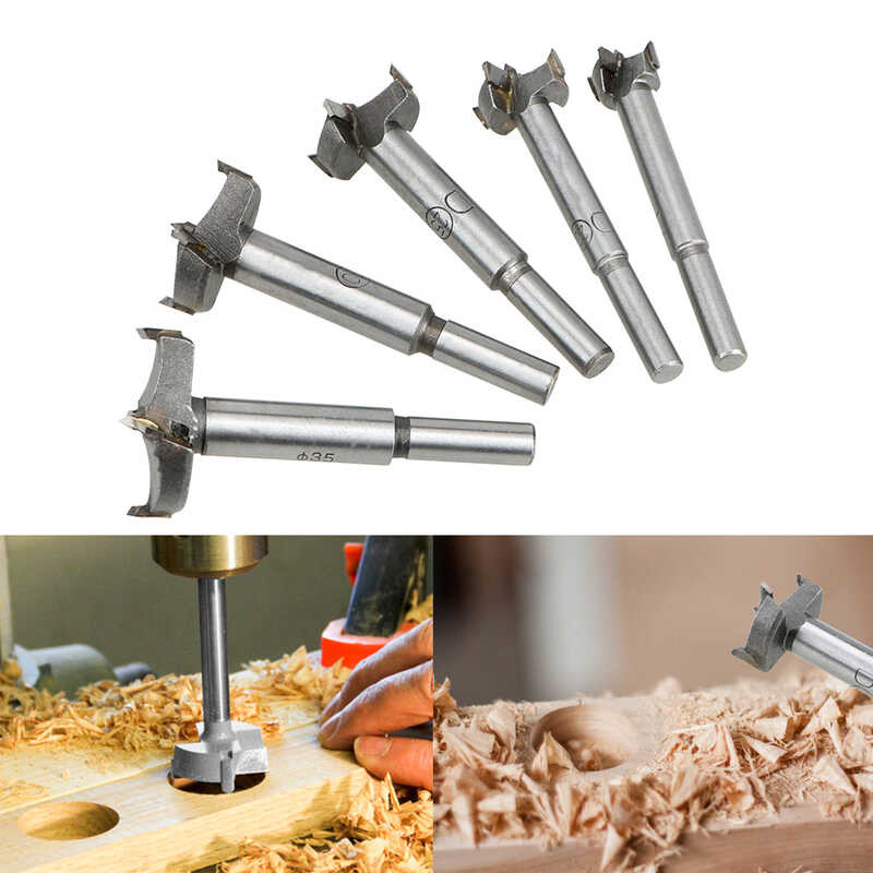 Pilot 9 Holes Drill Bit Wood Drilg 15/20/25/30/35Mm Hinge Boring Saw ...