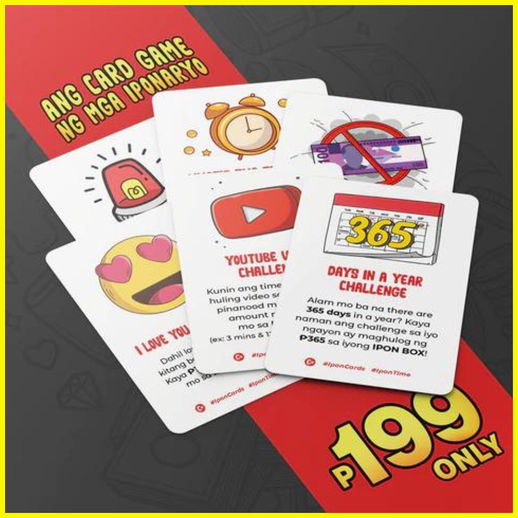 ¤ ∏ IPON CARDS BY CHINKEE TAN | Shopee Philippines