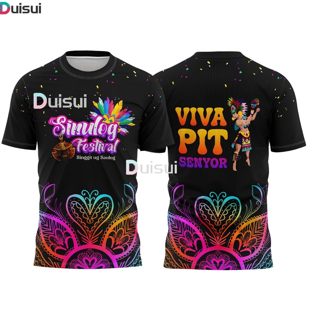 SINULOG T-SHIRT 2025 Full Sublimation 3D Printed Design another newly ...