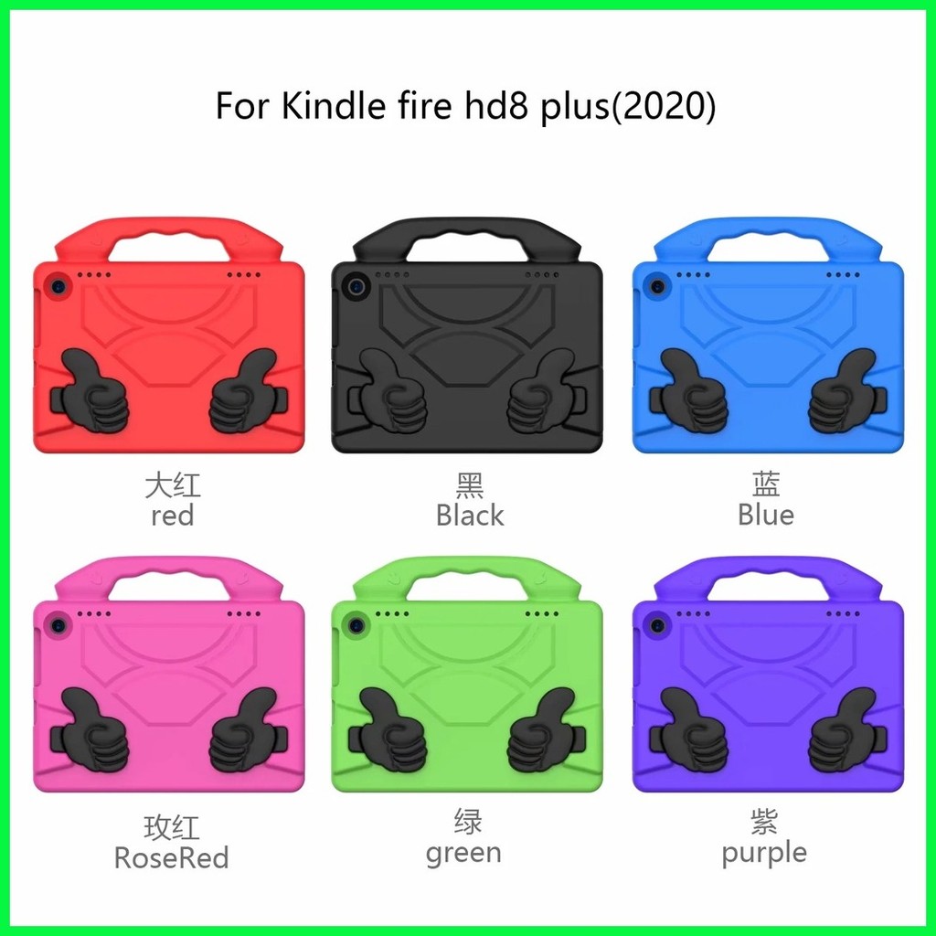For Amazon Kindle Fire HD8 Plus 2020 8.0 inch HD8 2020 Case Kids ...