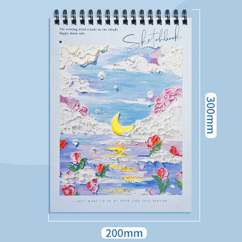 Sketchbook A4/A5/16K 160 GSM Drawing Paper No Bleed For Artist ...