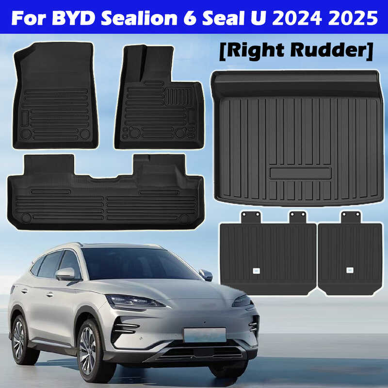 D2 Para Sa BYD Sealion 6 Seal U Song Plus Dm-I EV 2024 2025 Car Or Mats ...