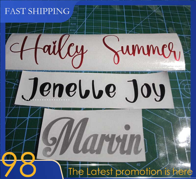 Customized Personalized Vinyl Sticker for Motorcycle/laptop/tumbler etc ...