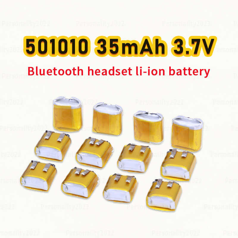 Battery 3 2E 501010 35Mah 3.7V Li-Polymer Batteries For Bluetooth ...
