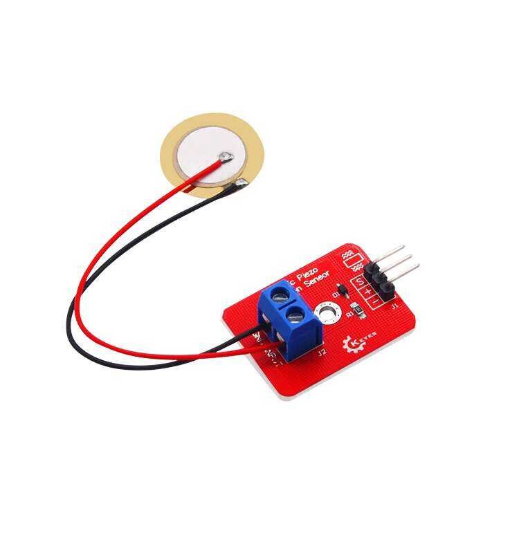 KEYES analog ceramic sensor module piezoelectric vibration electronic ...