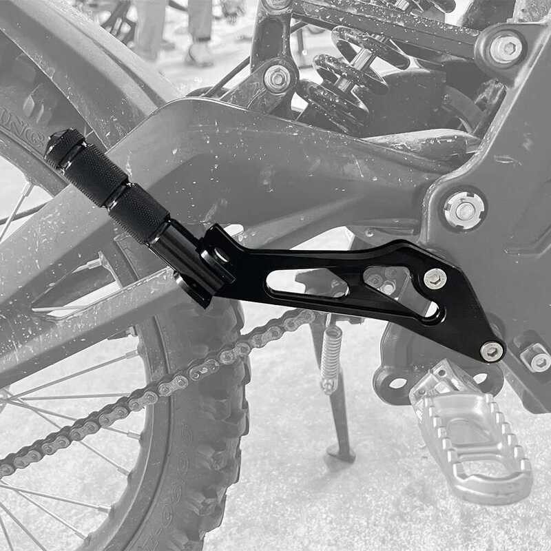 Rear Motorcycle Passenger Foot Peg Rests Pedal Peg Bracket For SURRON ...