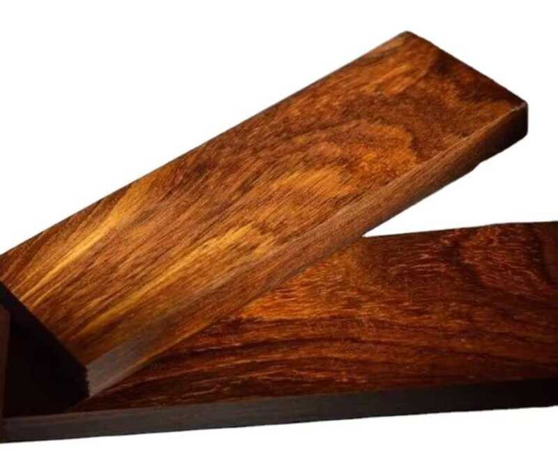 Stabilized Walnut Wood Knife Handle Sca, Wooden Knife Sca, Indian ...