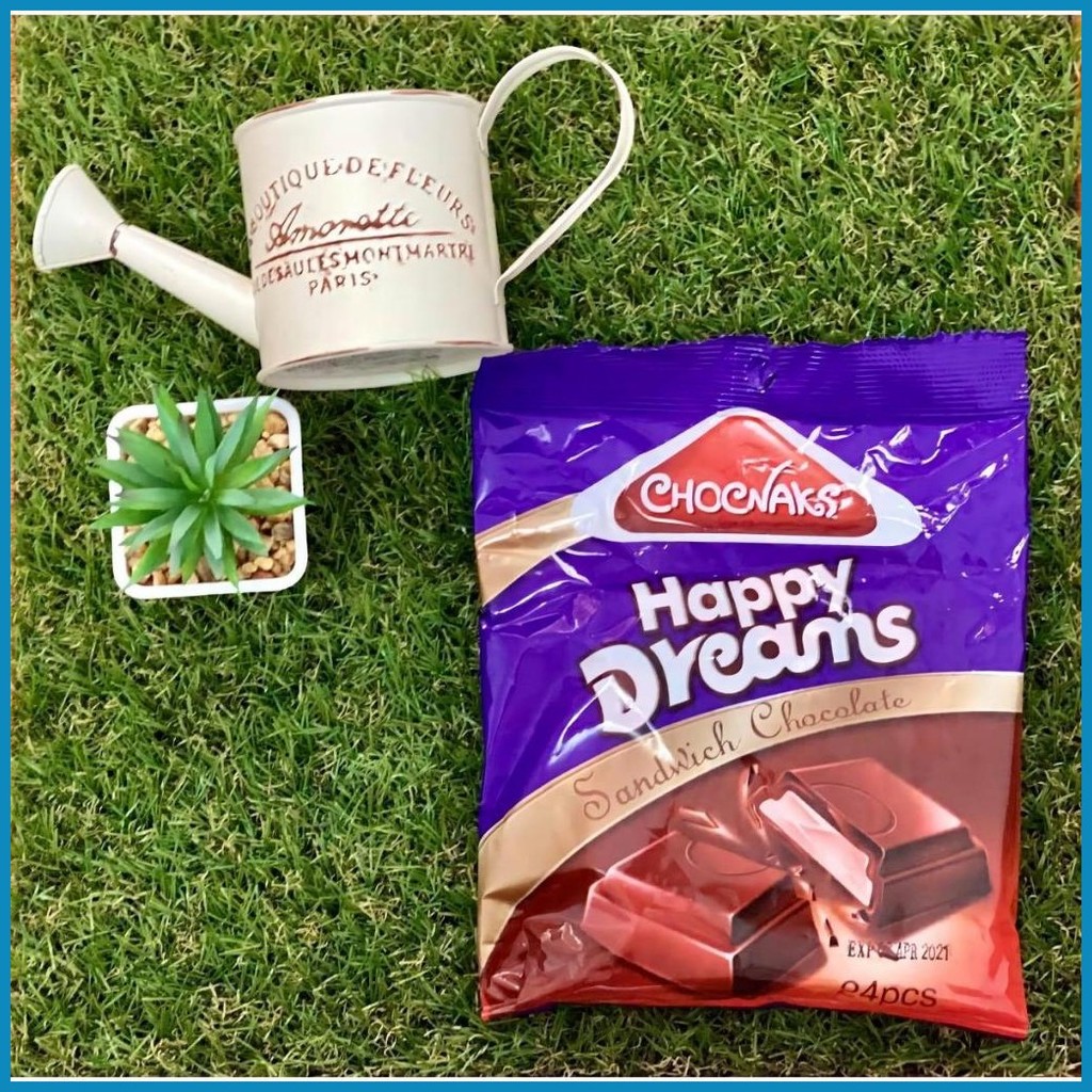 HAPPY DREAMS Sandwich Chocolate 24pcs*5g | Shopee Philippines