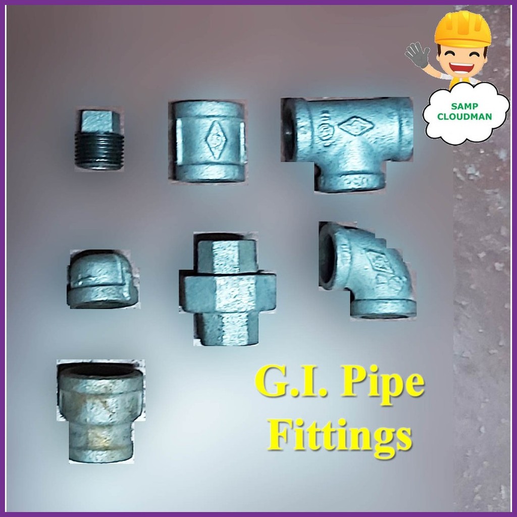 COD G.I. Pipe Fittings Galvanize Fittings 1/2 3/4 1 inches Coupling ...