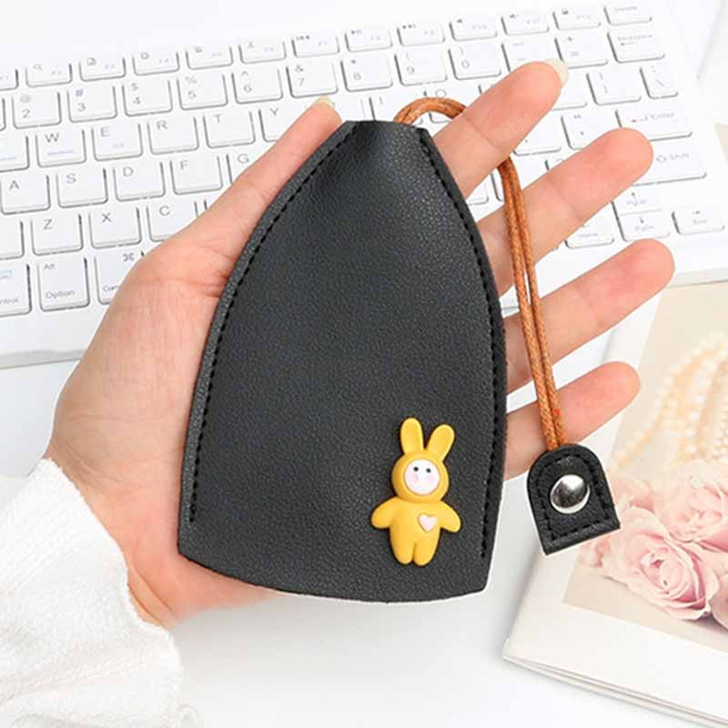 Creative Pull-Out Key Case Cover Leather Large-Capacity Key Sleeve ...
