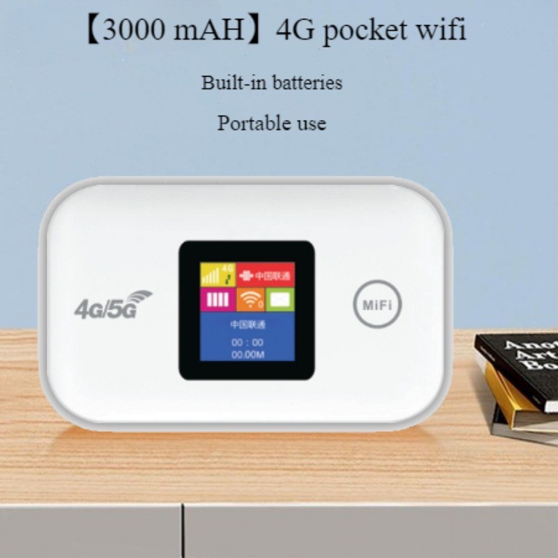 4G 5G LTE Pocket WiFi Openline Hotspot Router Modem Universal Sim Card 150Mbps Data Travel ...