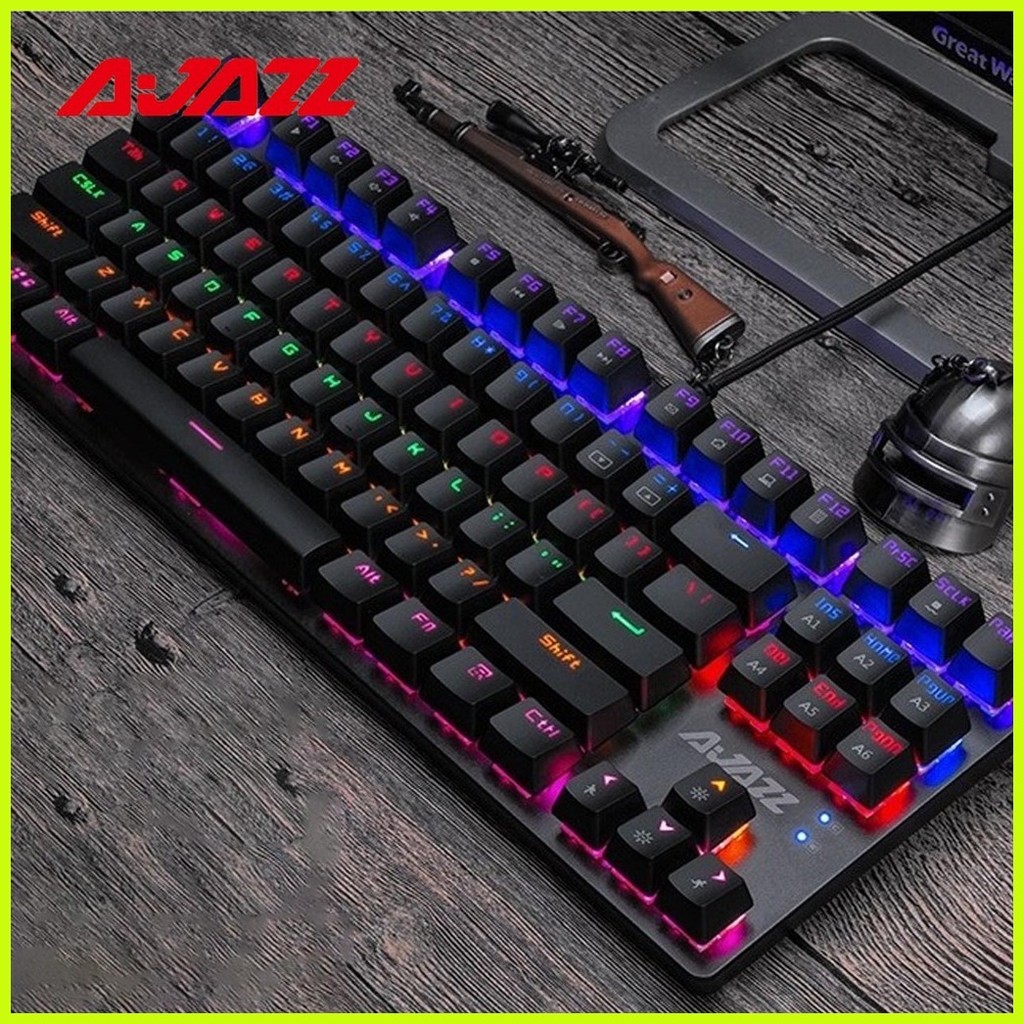 ۩ ♒ ♞ Ajazz R87 Robocop Chroma RGB 87 Keys TKL Mechanical Gaming ...