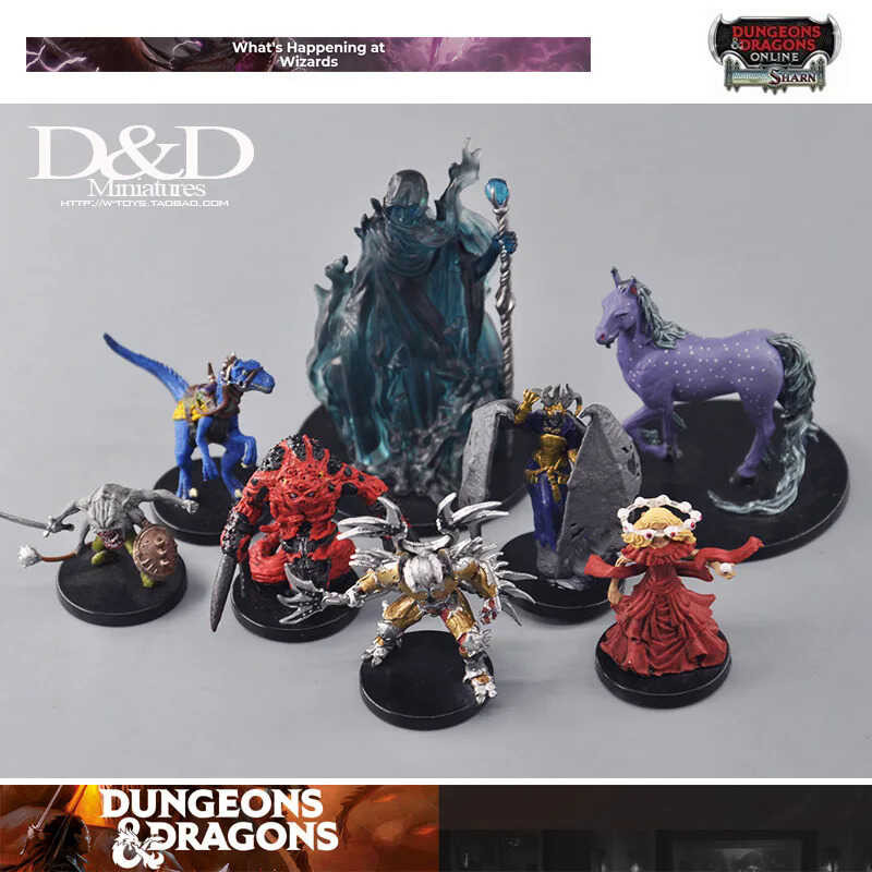 Wargames Genuine Bulk Toy Wizards Dragons And Dungeons DND Running ...