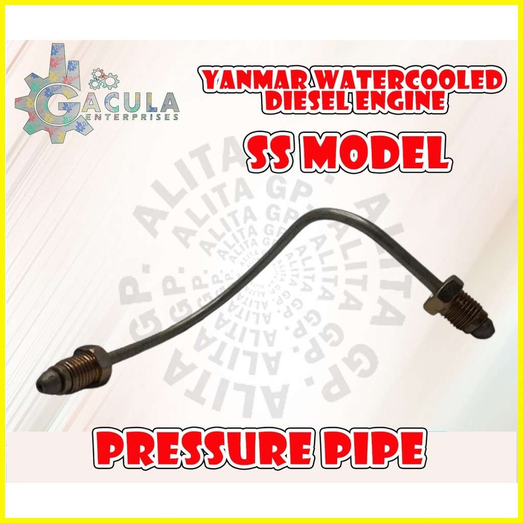 ∇ Fuel Injection Pipe , High Pressure Pipe Yanmar TS105 NS90 SS90 NS10 ...