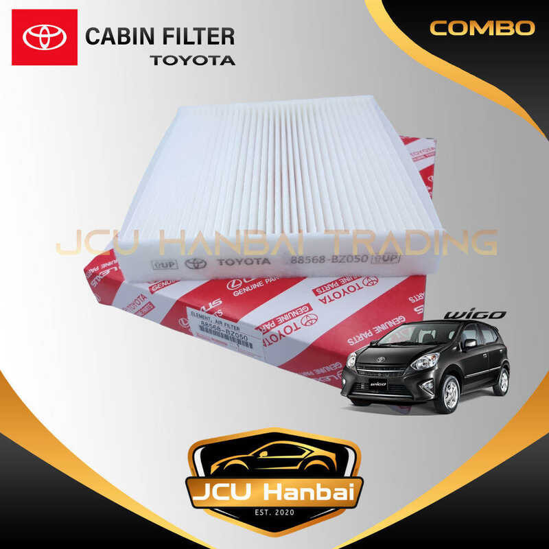 LY COMBO Cabin And Engine Filter For Toyota Wigo, Gen1, 2012, 2013 ...