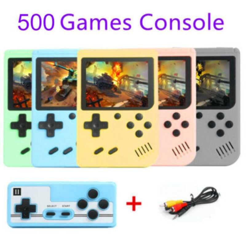 500+ Built-In Classic 5 Inch Arcade Retro Console TV Video Handheld ...