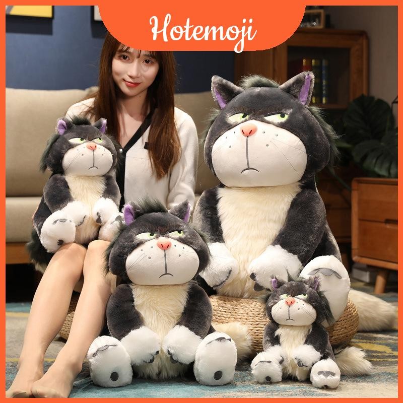 Bad Disney Cinderella Cat Lucifer Plush Toy Soft And Huggable Stuffed ...