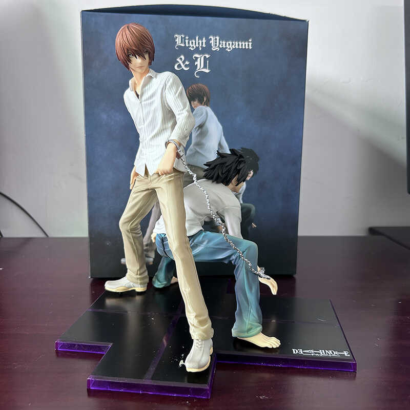 Death Anime Note L Lawliet Light Yagami Action Figure Movie Role ...