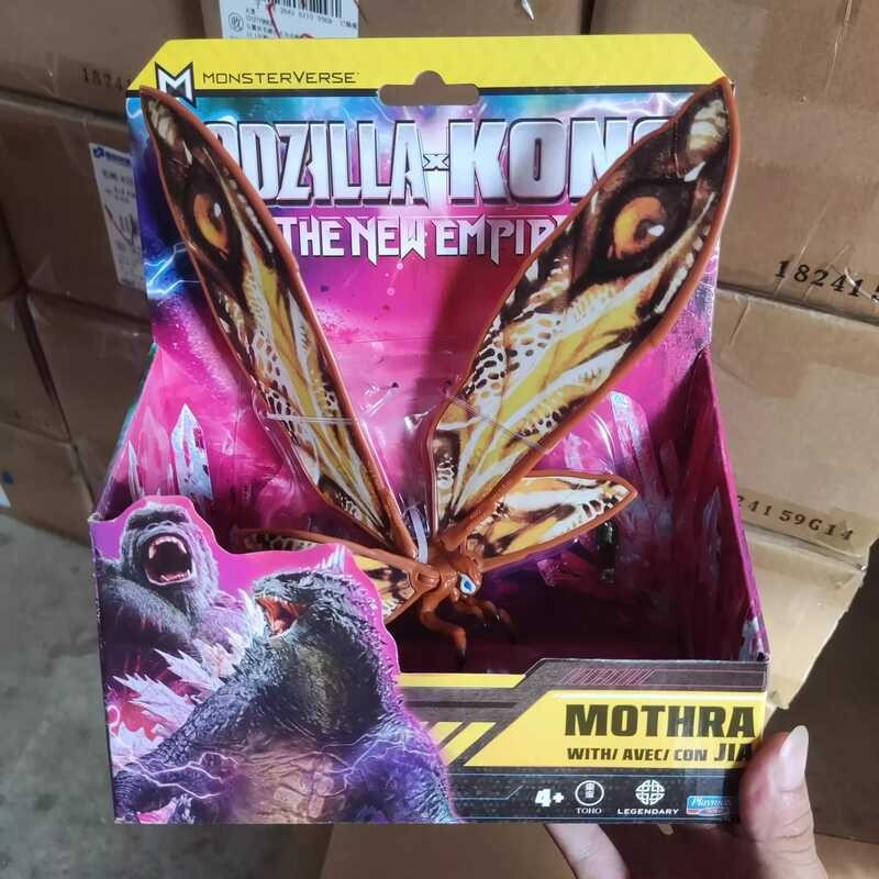 SK Original Playmates Godzilla X Kong Empire Anime Tiamat Mothra Action ...