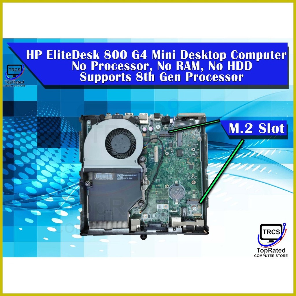 Desktop Computer HP EliteDesk 800 G4 Mini No Processor, No RAM, No HDD ...