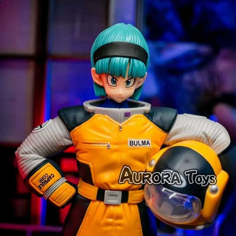 Anime 8.26In/21Cm Dragon Ball Z Figure Space Suit Bulma Figure PVC ...