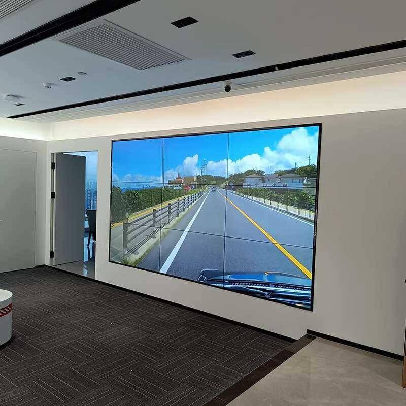 100-200 LCD splicing screen conference room 55 inch super large TV wall ...