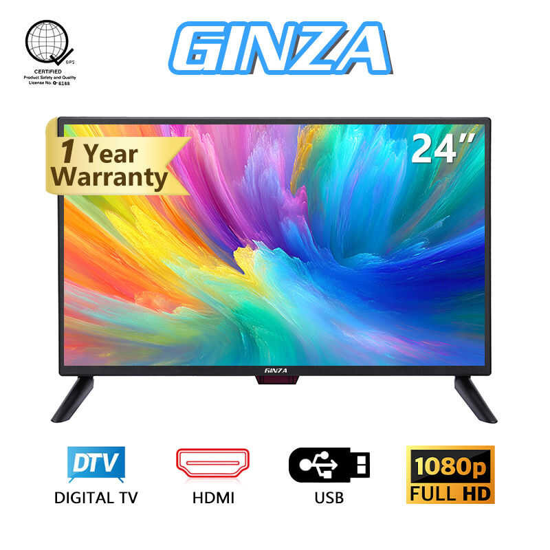 GINZA 32 Inch LED TV 24 Inches Flat Screen On Sale Smart Tv Led Android Ultra-Slim | Shopee ...
