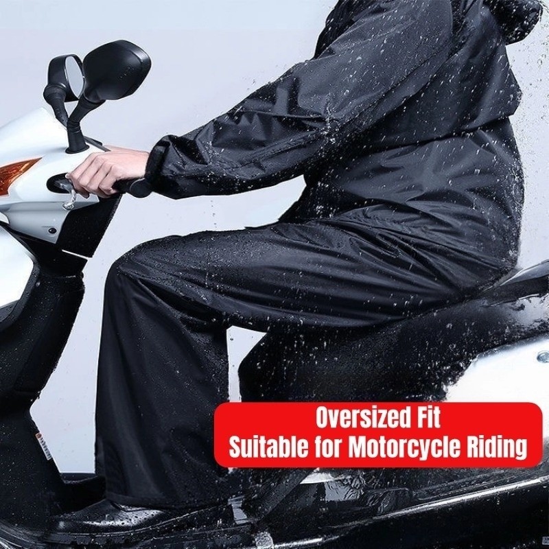 Raincoat Suit Waterproof For Motorcycle kapote Makapal Rainproof Quick ...
