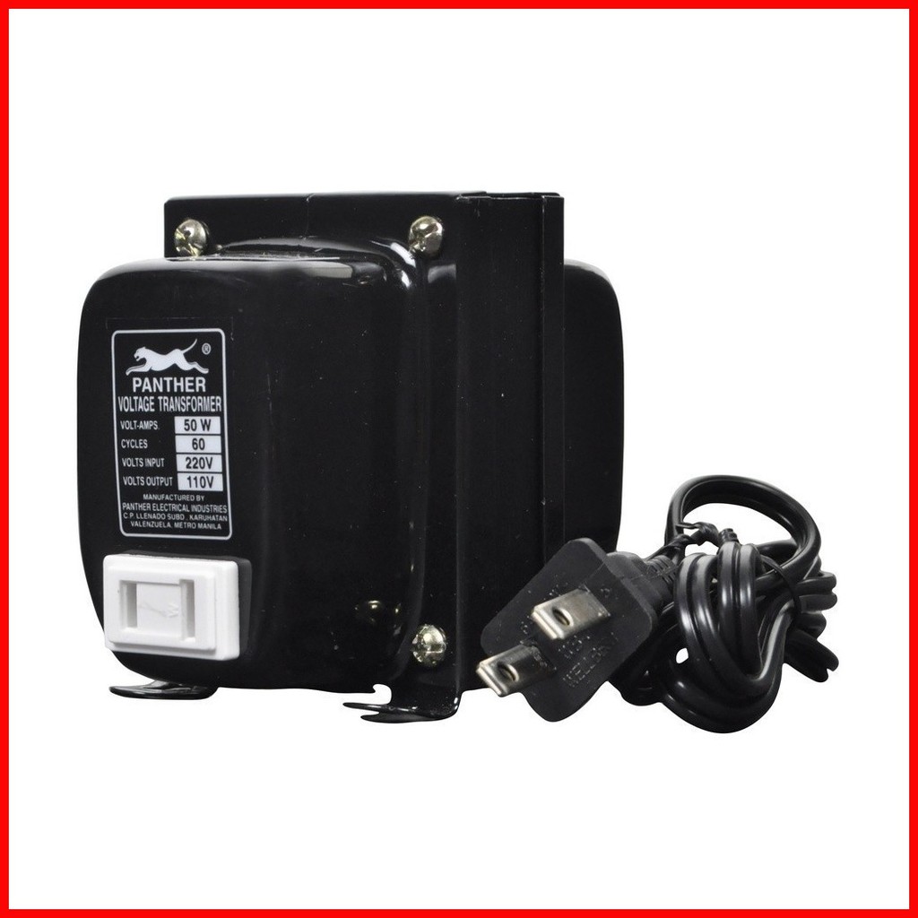 ⭐ PANTHER PT-0478 Step-Down Transformer 50 Watts, Input 220VAC, Output ...