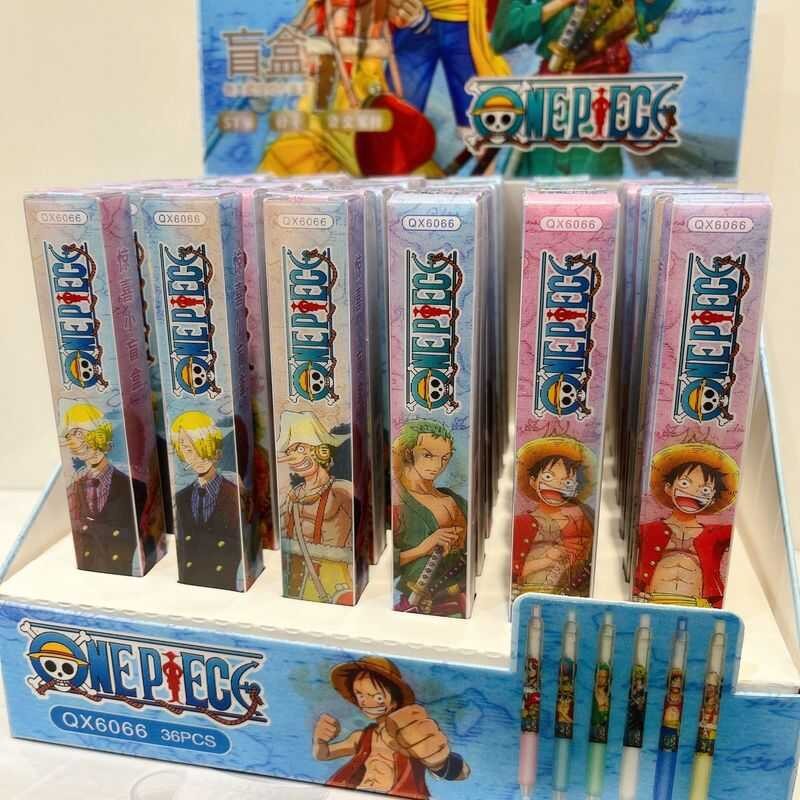 One Piece Bd New Box 3d Cartoon Gel Student Pre Signature Pen ...